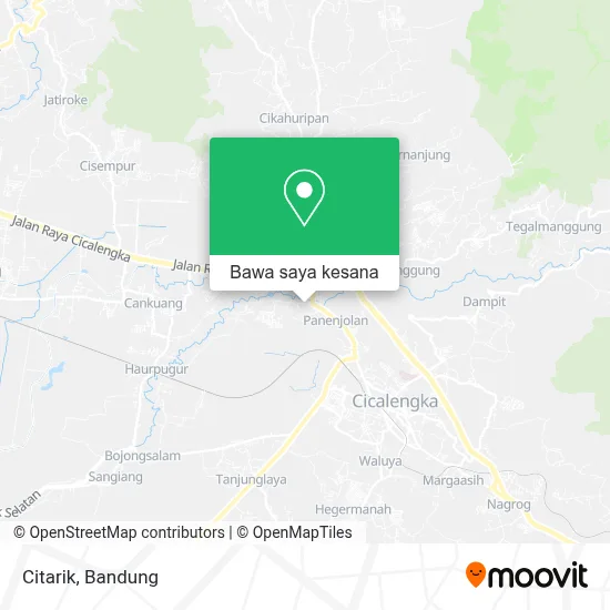 Cara ke Citarik di Bandung menggunakan bis?