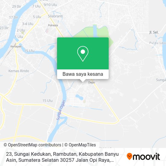 Cara ke 23, Sungai Kedukan, Rambutan, Kabupaten Banyu Asin, Sumatera ...