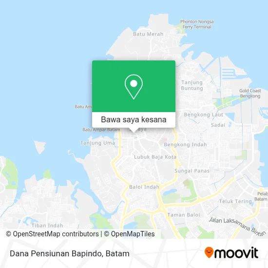 Cara ke Dana Pensiunan Bapindo di Batam menggunakan bis?