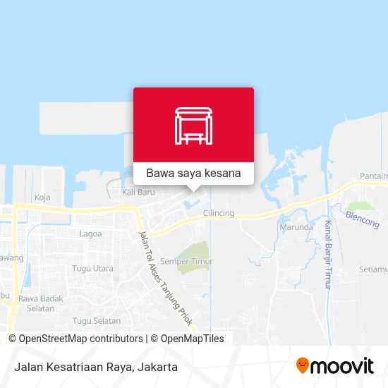 Jalan Kesatriaan Raya - Rute, Jadwal, dan Tarif