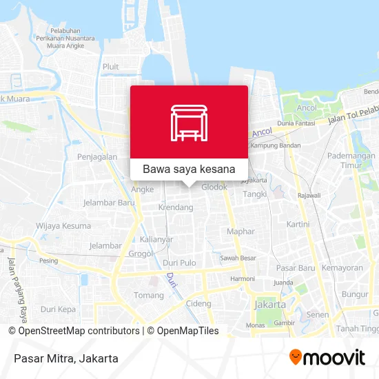 Perhentian Pasar Mitra - Rute, Jadwal, dan Tarif