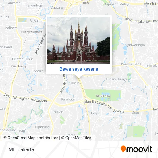 TMII - Rute, Jadwal, dan Tarif