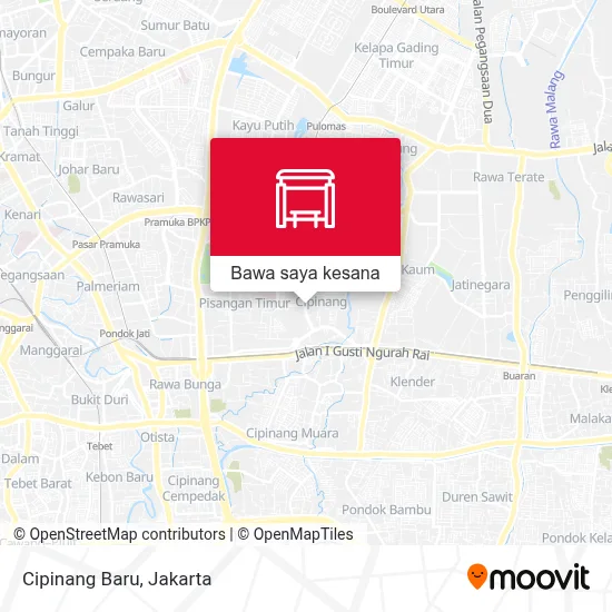Perhentian Cipinang Baru - Rute, Jadwal, dan Tarif