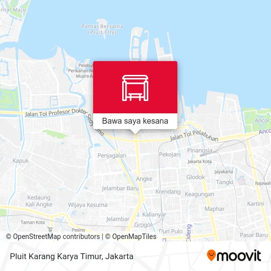 Pluit Karang Karya Timur - Rute, Jadwal, dan Tarif