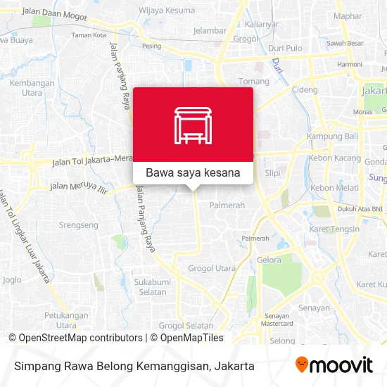 Simpang Rawa Belong Kemanggisan - Rute, Jadwal, dan Tarif