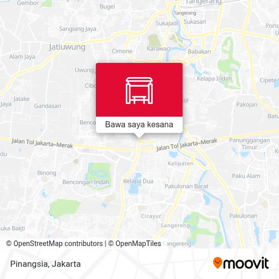 Perhentian Pinangsia - Rute, Jadwal, dan Tarif