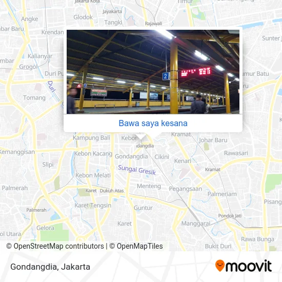 Stasiun Gondangdia - Rute, Jadwal, dan Tarif