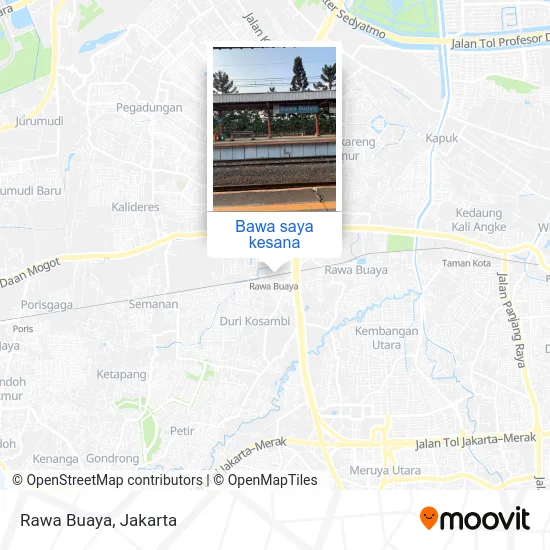 Stasiun Rawa Buaya - Rute, Jadwal, dan Tarif