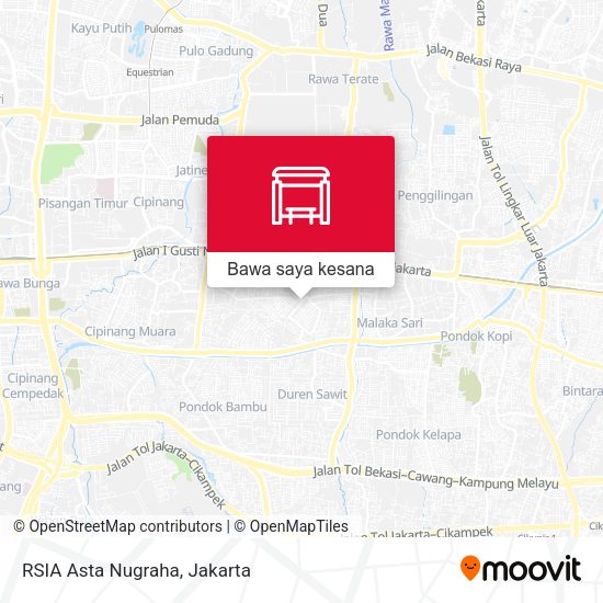 Perhentian RSIA Asta Nugraha - Rute, Jadwal, dan Tarif