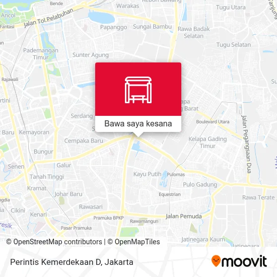 Perhentian Perintis Kemerdekaan D - Rute, Jadwal, dan Tarif