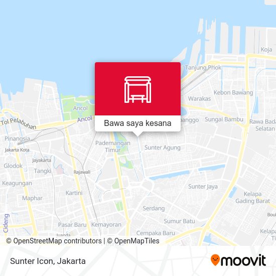 perhentian Sunter Icon - Rute, Jadwal, dan Tarif