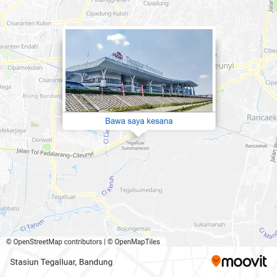 Perhentian Stasiun Tegalluar - Rute, Jadwal, dan Tarif