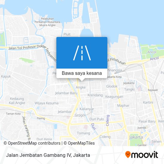 Bagaimana menuju ke Jalan Jembatan Gambang IV, Jakarta Barat dengan bis ...