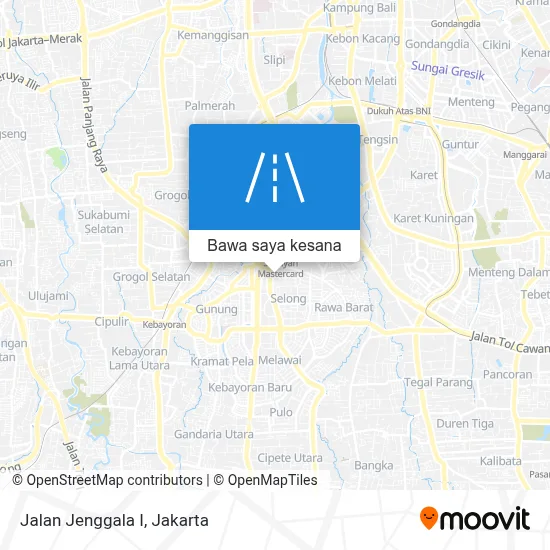 Bagaimana menuju ke Jalan Jenggala I, Jakarta Pusat dengan bis, mrt ...