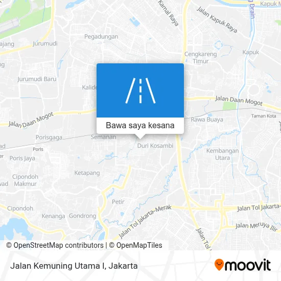 Bagaimana menuju ke Jalan Kemuning Utama I, Jakarta Barat dengan bis ...