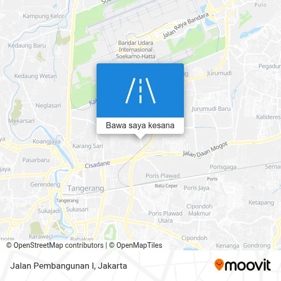 Bagaimana menuju ke Jalan Pembangunan I, Kota Tangerang dengan bis atau ...