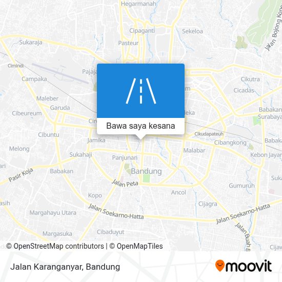 Bagaimana menuju ke Jalan Karanganyar, Kota Bandung dengan bis?