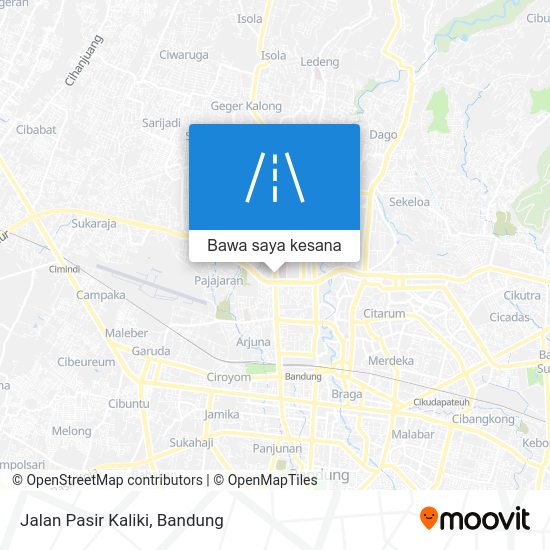 Bagaimana menuju ke Jalan Pasir Kaliki, Kota Bandung dengan bis atau ...