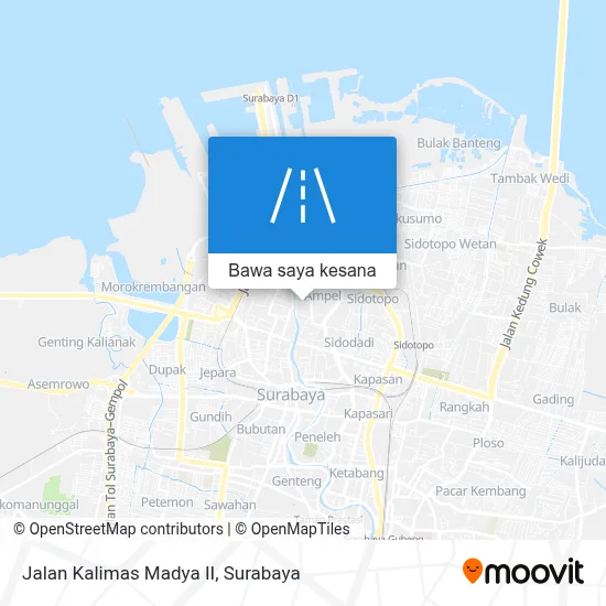 Bagaimana menuju ke Jalan Kalimas Madya II, Nyamplungan dengan bis atau ...