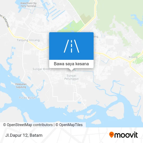 Bagaimana menuju ke Jl.Dapur 12, Batam dengan bis?
