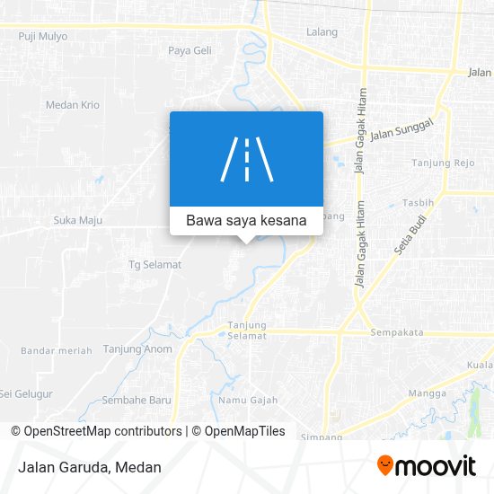 Bagaimana menuju ke Jalan Garuda, Medan dengan bis?
