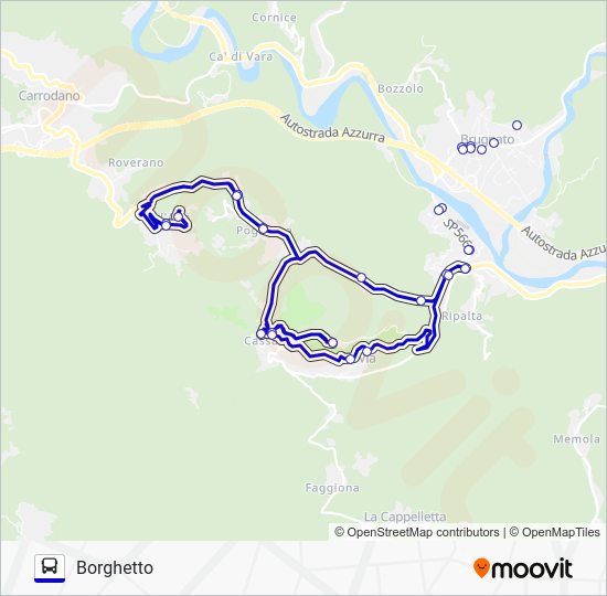 borghetto lago cassana borghetto Route: Schedules, Stops & Maps ...