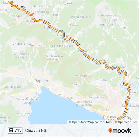 715 Route: Schedules, Stops & Maps - Chiavari F.S. (Updated)