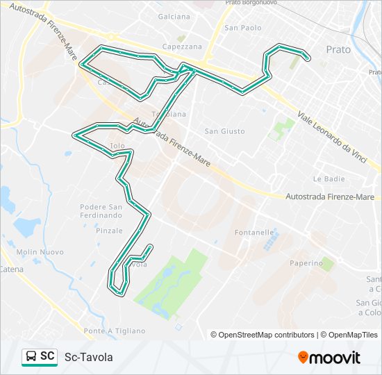 sc Route: Schedules, Stops & Maps - Sc-Tavola (Updated)