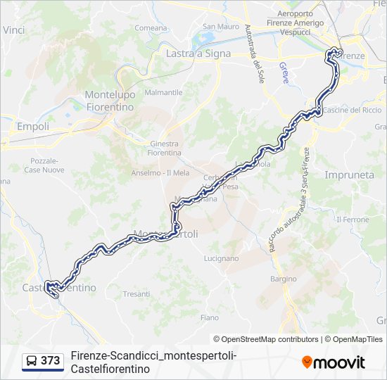 373 Route: Schedules, Stops & Maps - Scala Orti Oricellari (Updated)