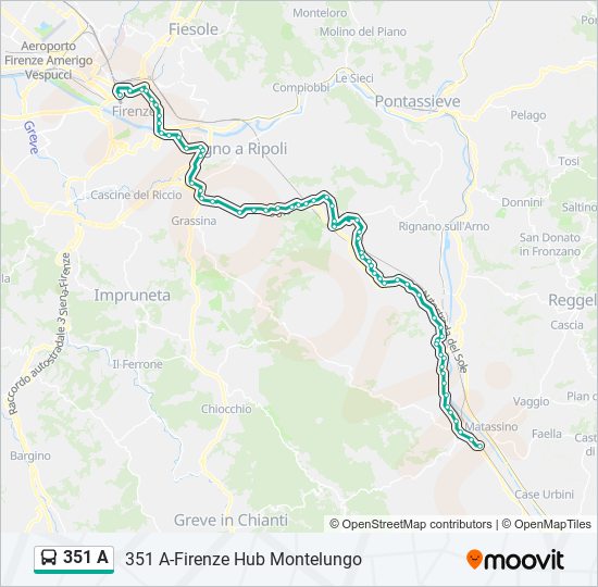351 a Route: Schedules, Stops & Maps - 351 A-Firenze Hub Montelungo ...