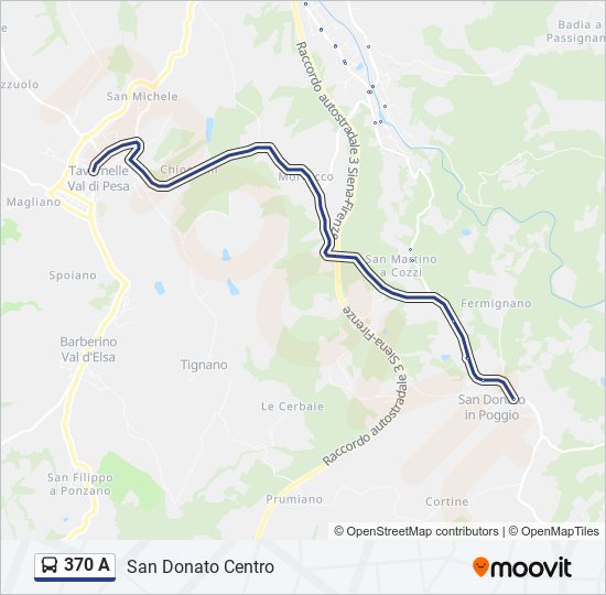 370 a Route: Schedules, Stops & Maps - 370 A-San Donato Centro (Updated)