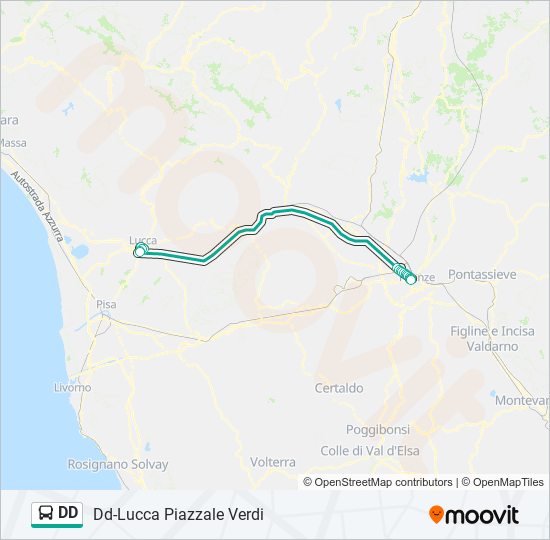 dd Route: Schedules, Stops & Maps - Dd-Lucca Piazzale Verdi (Updated)