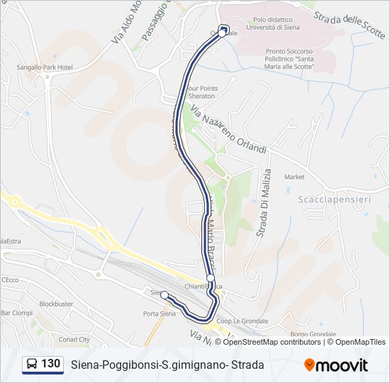 130 Route: Schedules, Stops & Maps - Siena (Updated)