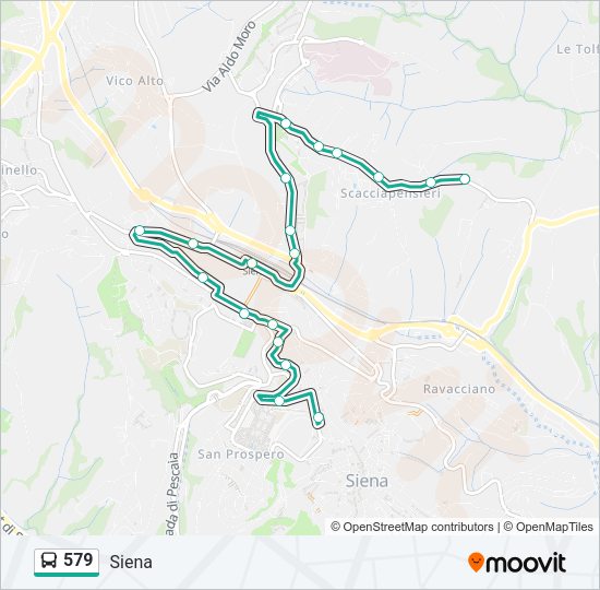 579 Route: Schedules, Stops & Maps - Siena (Updated)