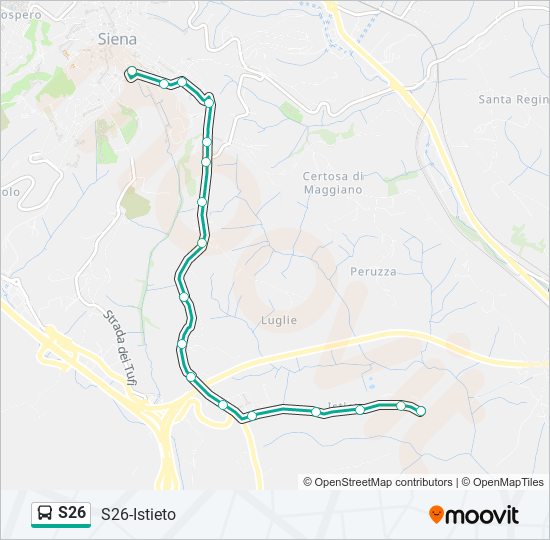s26 Route: Schedules, Stops & Maps - S26-Istieto (Updated)