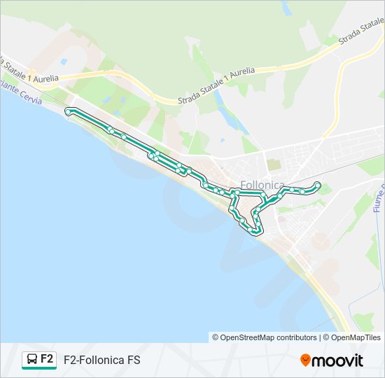 f2 Route: Schedules, Stops & Maps - F2-Follonica FS (Updated)