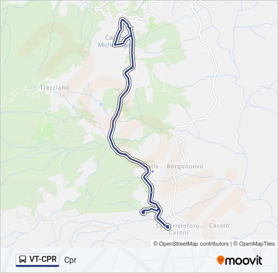 vtcpr Route: Schedules, Stops & Maps - Cpr (Updated)