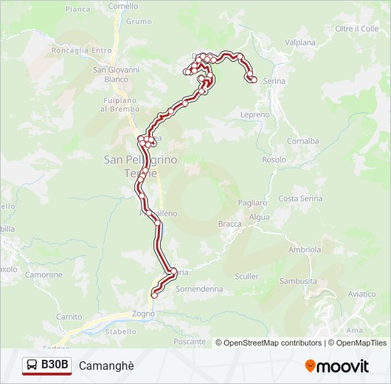 b30b Route: Schedules, Stops & Maps - Camanghè (Updated)