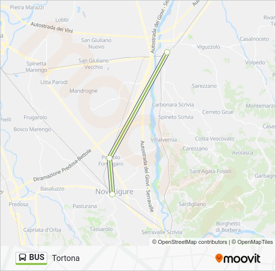 bus Route: Schedules, Stops & Maps - Tortona (Updated)