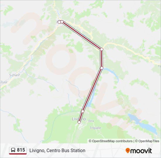 815 Route: Schedules, Stops & Maps - Livigno, Centro Bus Station (Updated)