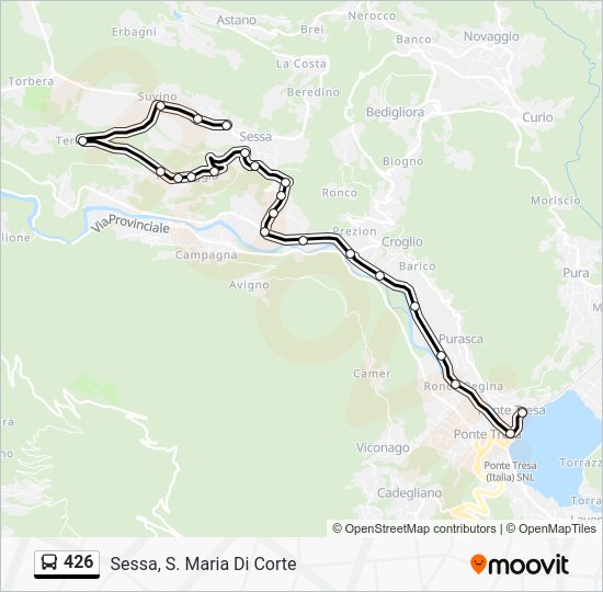 426 Route: Schedules, Stops & Maps - Sessa, S. Maria Di Corte (Updated)