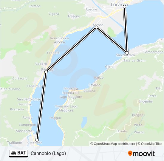 bat Route: Schedules, Stops & Maps - Cannobio (Lago) (Updated)