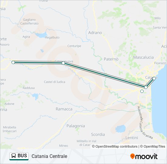 bus Route: Schedules, Stops & Maps - Catania Centrale (Updated)