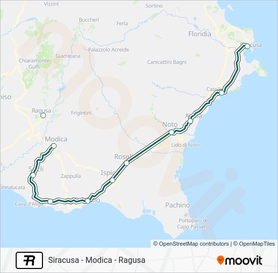r Route: Schedules, Stops & Maps - Ragusa (Updated)