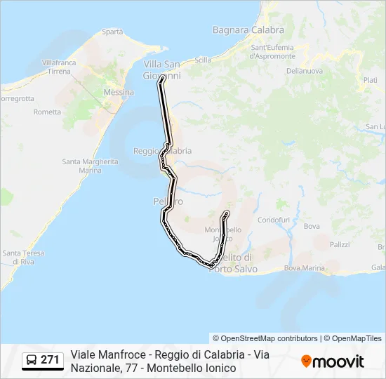 271 Route: Schedules, Stops & Maps - Via Dell'Erbe, 25 - Villa San ...