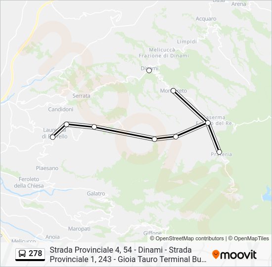 Linea 278: orari, fermate e mappe - Corso Vittorio Emanuele Iii, 8 ...