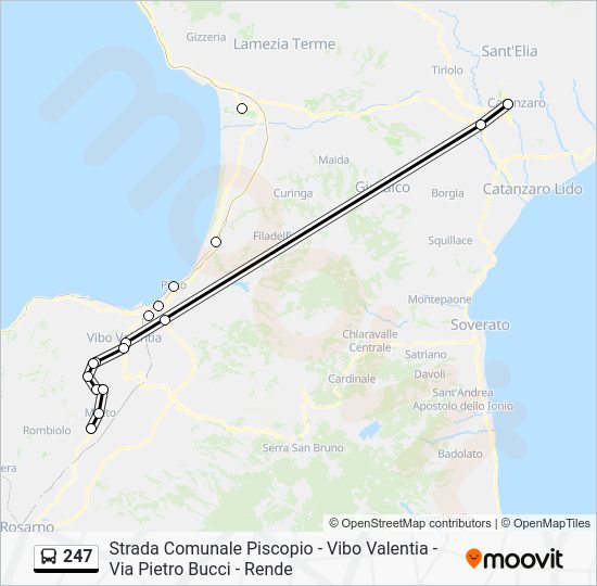 247 Route: Schedules, Stops & Maps - Via Balilla, 23 - Mileto (Updated)