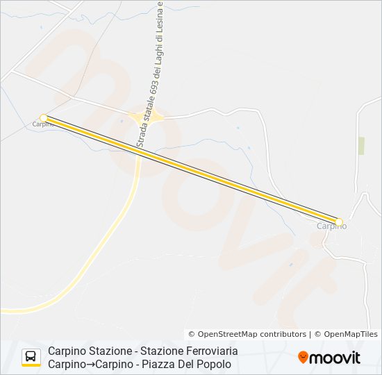 1077ri22 Route: Schedules, Stops & Maps - Carpino Stazione - Stazione ...