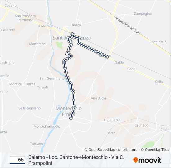 Montecchio Italy Map