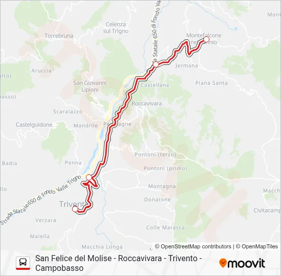 CB 027 BIS Route: Schedules, Stops & Maps - Montefalcone (Updated)